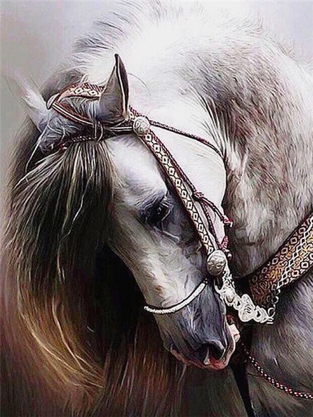 Diamond painting horse store