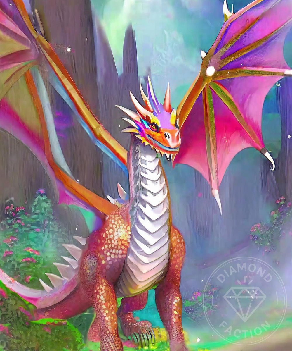 Broderie Diamant - Dragon Mythique | Diamond Painting – Diamond Faction