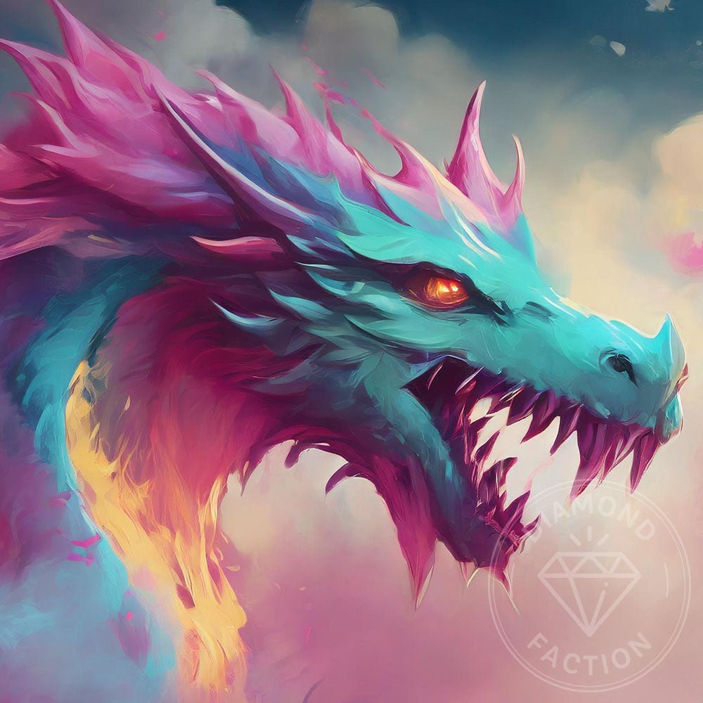 Broderie Diamant - Dragon Pastel | Diamond Faction