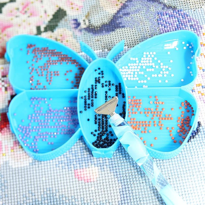 Plateau de Tri Papillon - Broderie Diamant | Diamond Faction